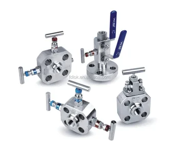 Swagelok Type Hydraulic Power High Pressure Block And Bleed Valve - Buy ...