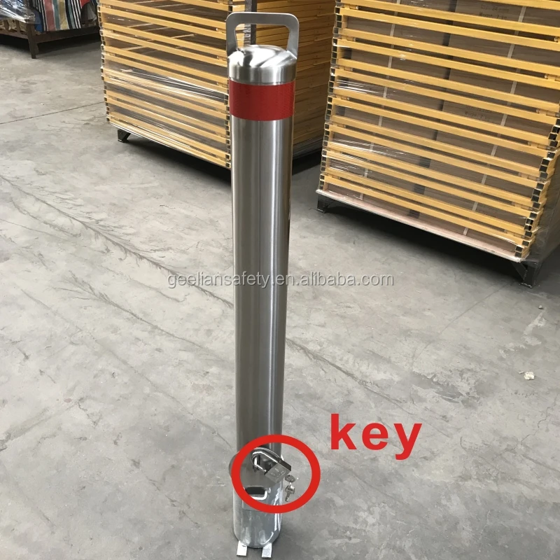 Removable Barrier Posts - Durable Stainless Steel Bollards