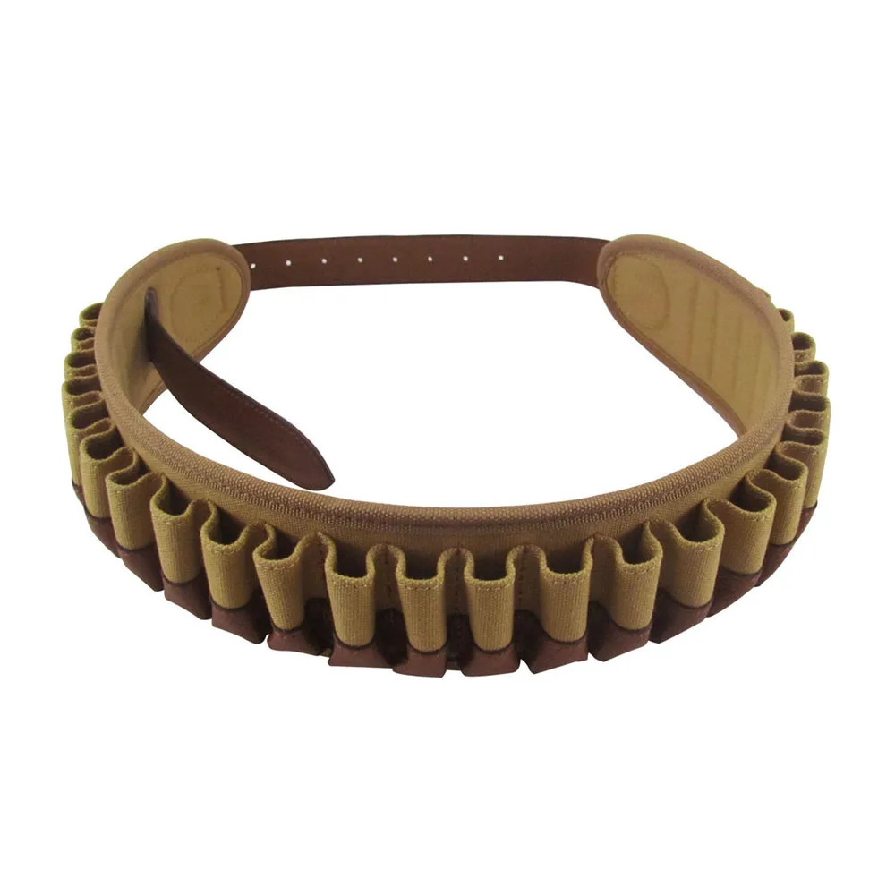 12/20 Gauge Canvas Bandolier Cartridge Shotgun Shell Ammo Belt - Buy ...