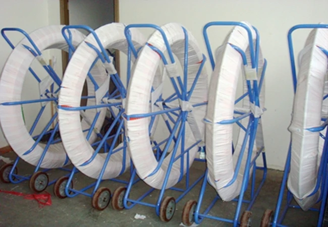 Reel Stand Rodding 10mm Cable Duct Rodders With Repair Kit Fiber Optic ...