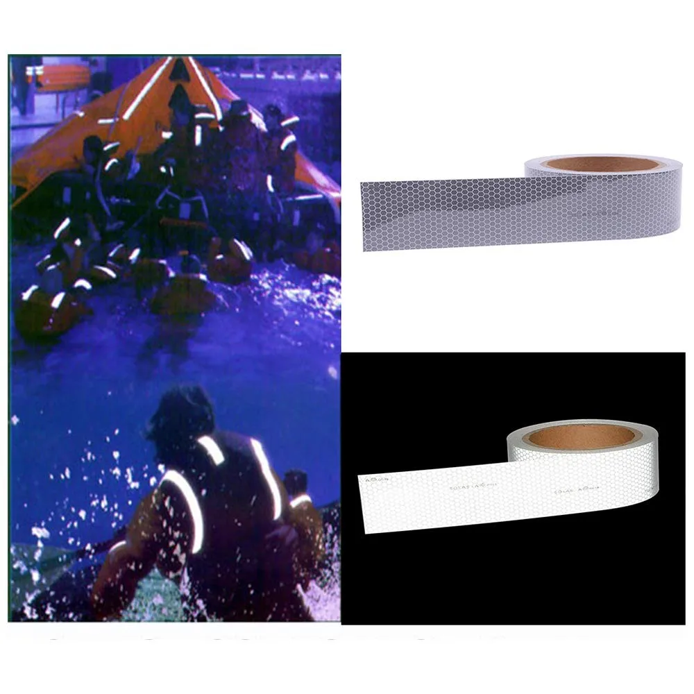 Solas Grade Silver Retro Reflective Tape 3m Solas Approved Reflective ...