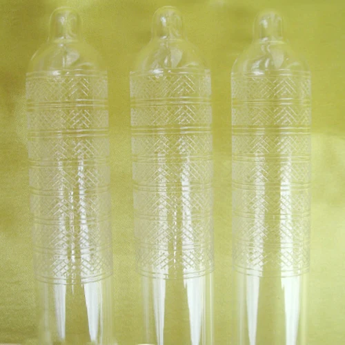 Condom Glass Former - Borosilicate Glass Display Cases