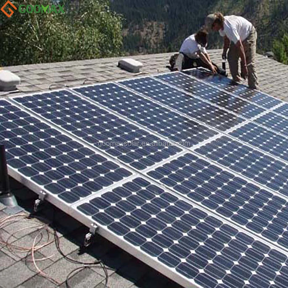 Solar Mounting Installation - Roof Mounting Rack System