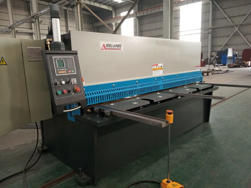 Pendulum Shear Of Qc12y 8x3200 Hydraulic Shearing Machine - Buy Cnc ...