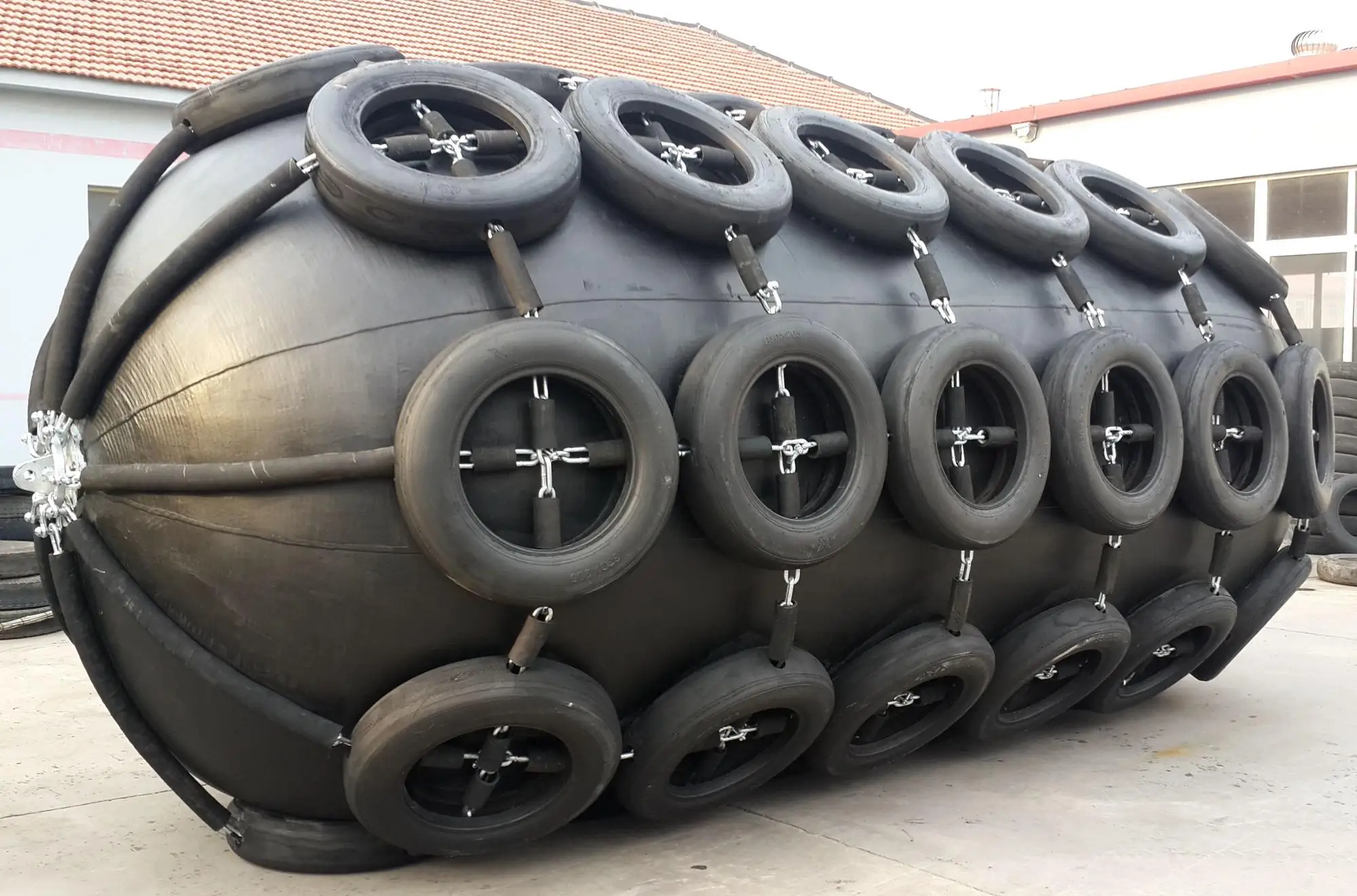 Pneumatic Yokohama Rubber Fender(id:10638681). Buy China ship fender ...