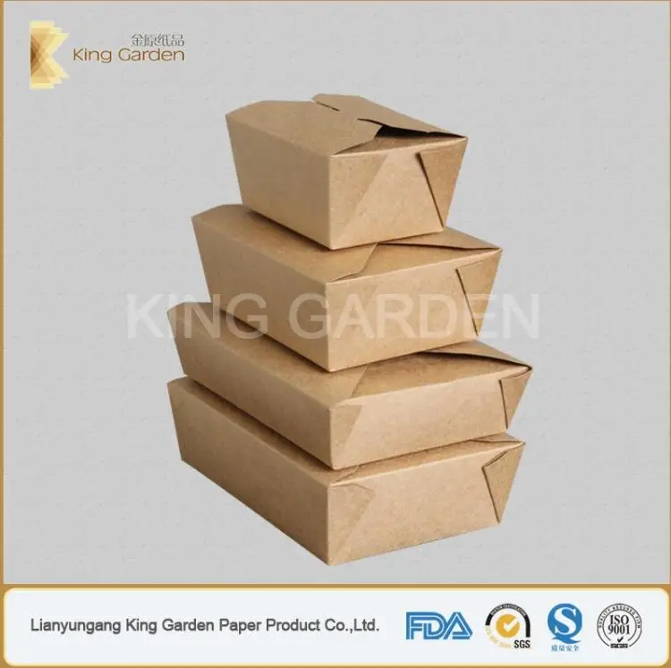 Take Away Paper Food Container To Go Restaurant Food Boxes For Food ...