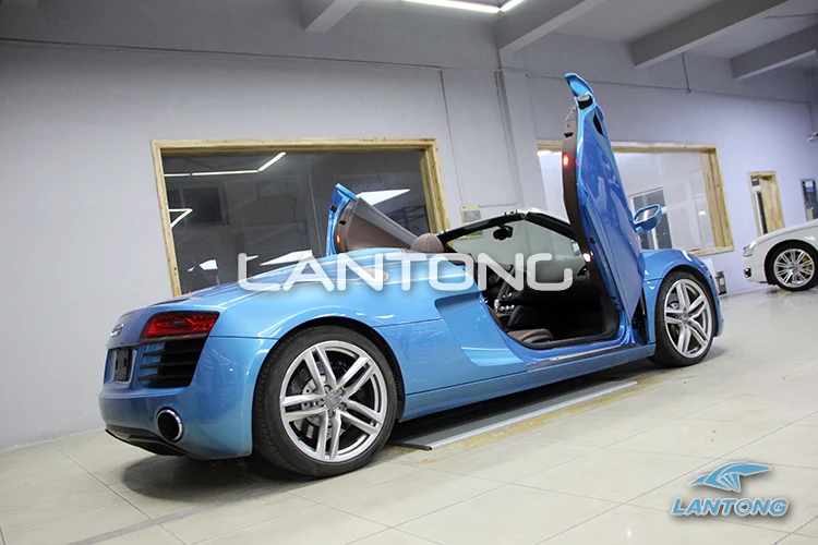 LANTONG Lambo Doors Car Bumpers Body Kit for R8