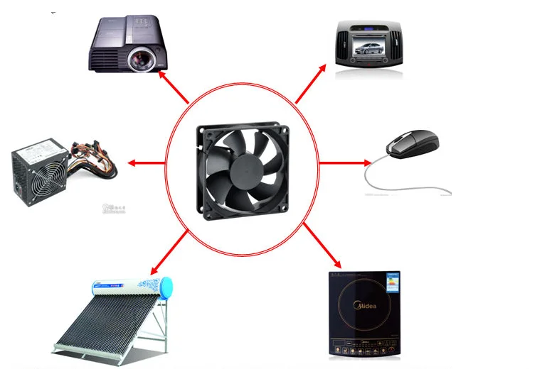 Best Selling Component Cooling Fan High Speed Micro Fans For ...