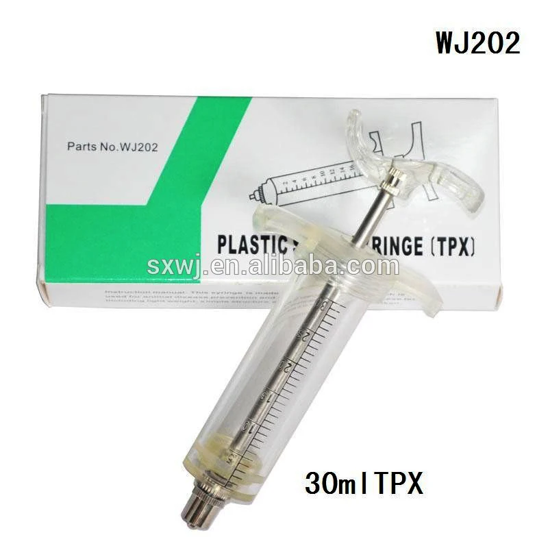 50ml Veterinary Plastic Syringe - Precision & Durability