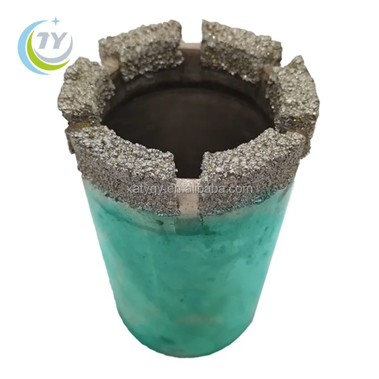 Different Types Forged Diamond Core Drill Bits For Geological Sample ...