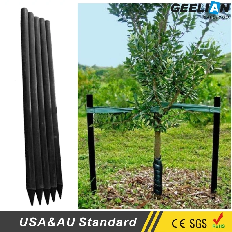 Customized Solid Recycled Plastic Grape/plant Stake