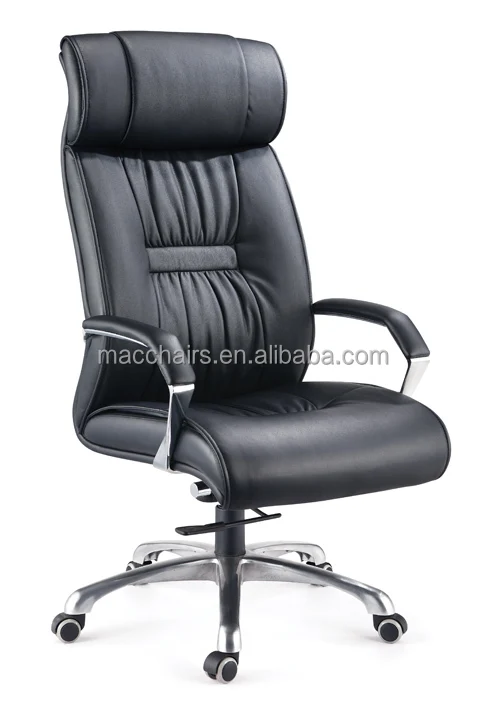 Office Boss Leather Swivel Chair Pu Or Top Leather Office Executive Leather Chairs Manager