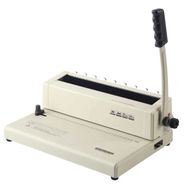 A4 Size Double Ring Binder Twin Loop Wire Binding Machine Office ...