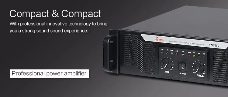 Professional 3U 2000W Power Amplifier Nightclub Audio Amplifier ...