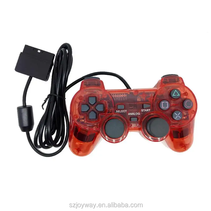 Transparent Wired Gamepad Joystick For Ps2 Controller - Buy Gamepad Ps2 ...