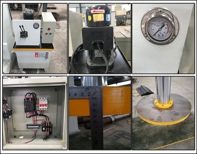 TP 100ton 120ton Hydraulic Forklift Tire Press Machine