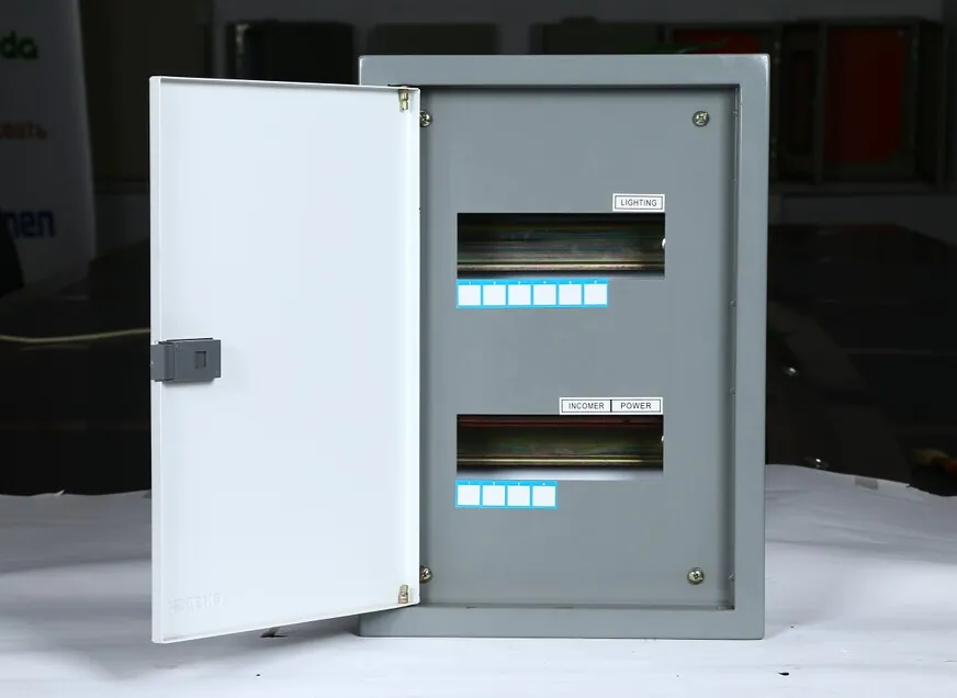 Din Rail Mcb Electric Control Cabinet Distribution Box - Buy ...