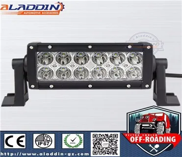 24 Volt Led Light Bars 6000k 36w Super Bright Led Truck Multi Color Led ...