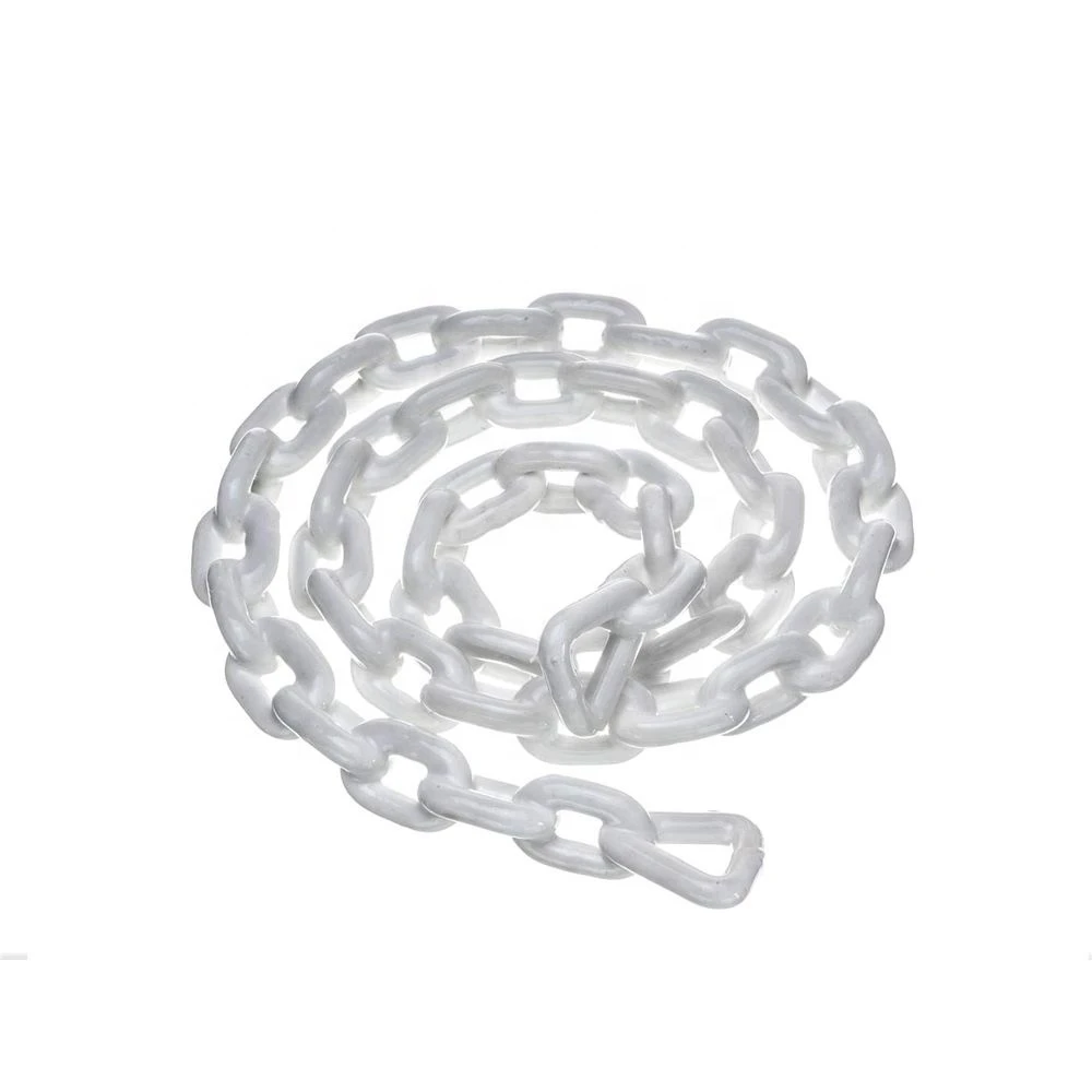 6mm Marine Grade Vinyl Coated High Pvc Coated Anchor Chain With Shackle ...