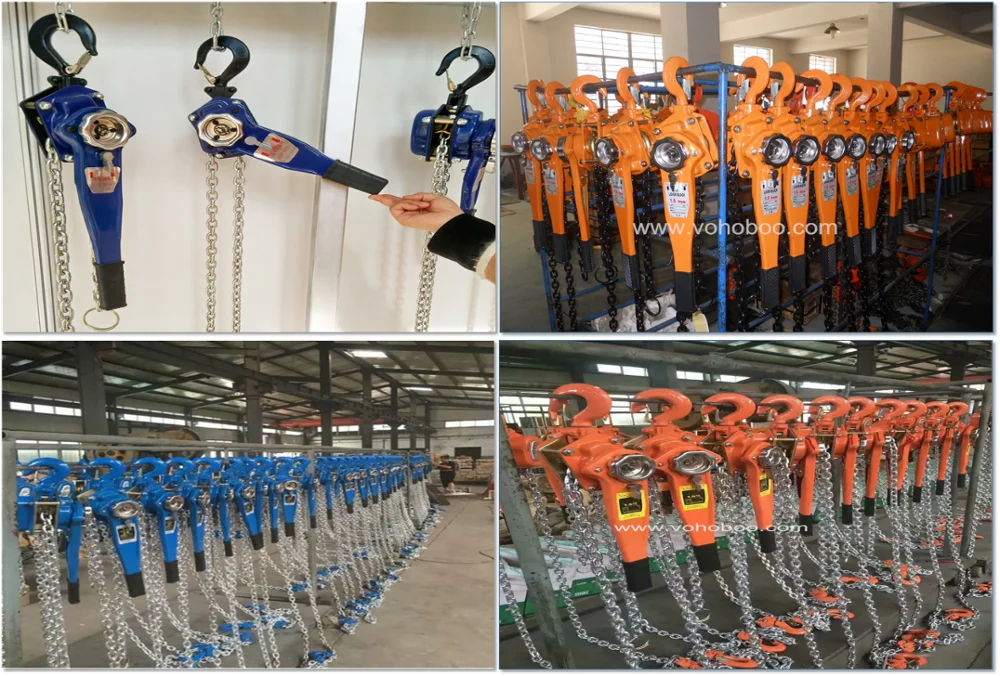 Hand Chain Hoist & Manual Lever Hoist - Durable Chain Block Pulley ...