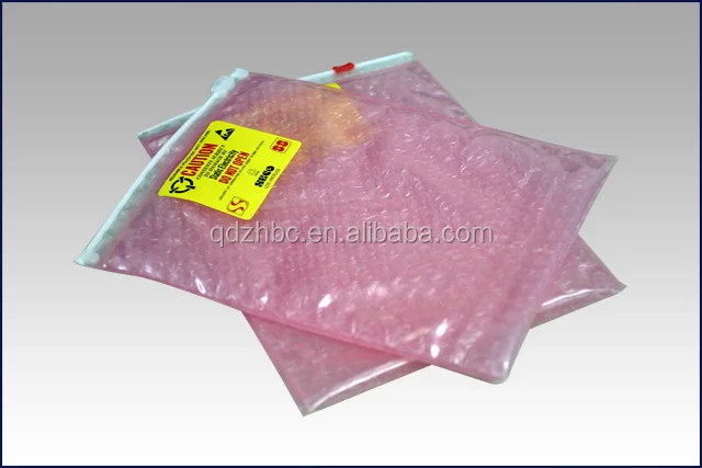 Custom Slide Zip Bubble Bags - Shock Resistant & Moisture Proof