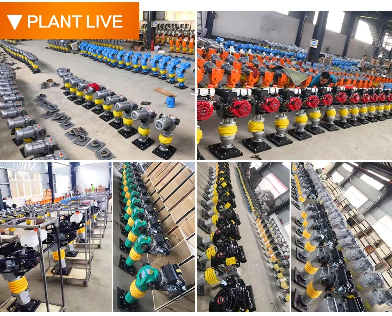 Hcd110 Reinforced Electric Rammed Earth Equipment Vibrating Tamper For ...