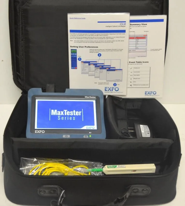 Exfo Max-730c-sm2-oi Pon Otdr With Iolm 1310/1550/1625nm 39/38/39db ...
