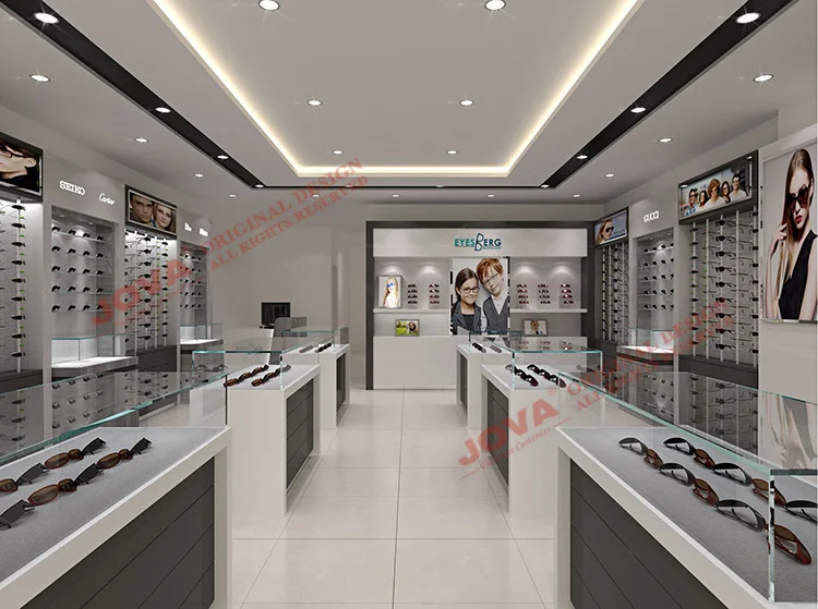 Optical Shop Decoration - Modern Design & Customization