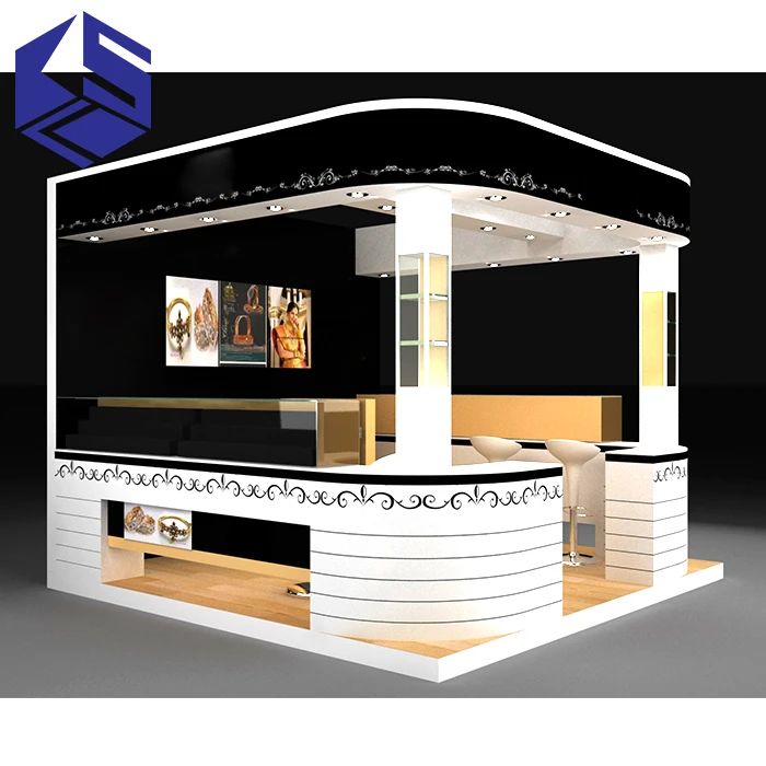 3D MAX Perfume Display - Elegant Exhibition Booth Design