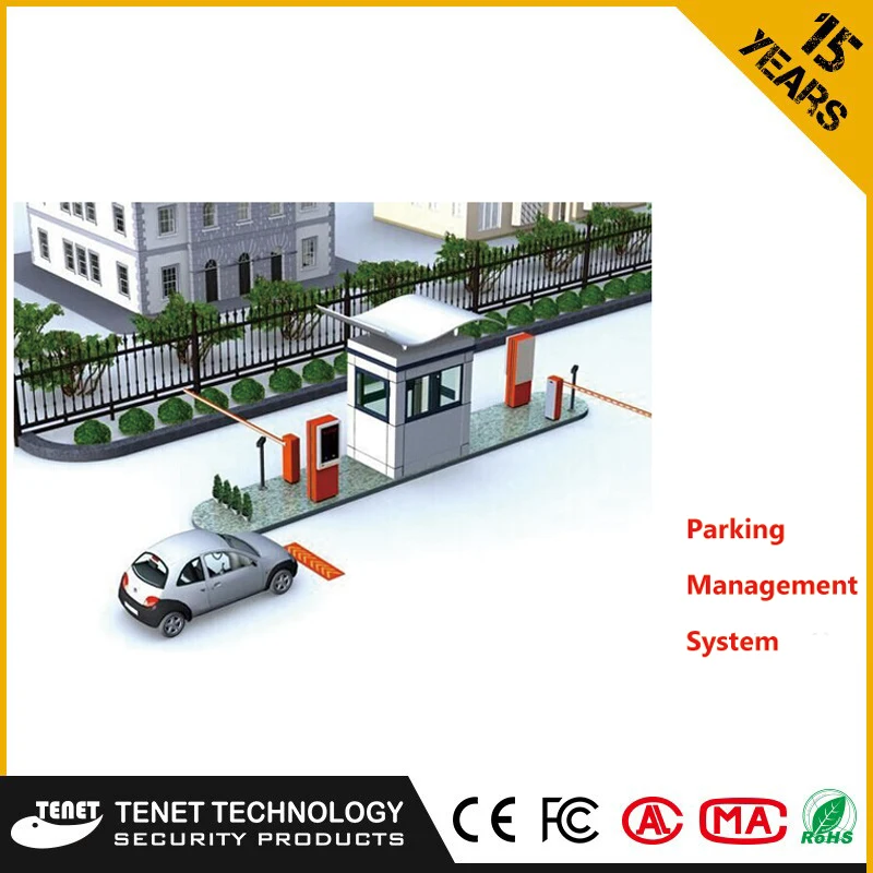 Traffic Automatic Boom Parking Barrier Gate And Toll Station For ...