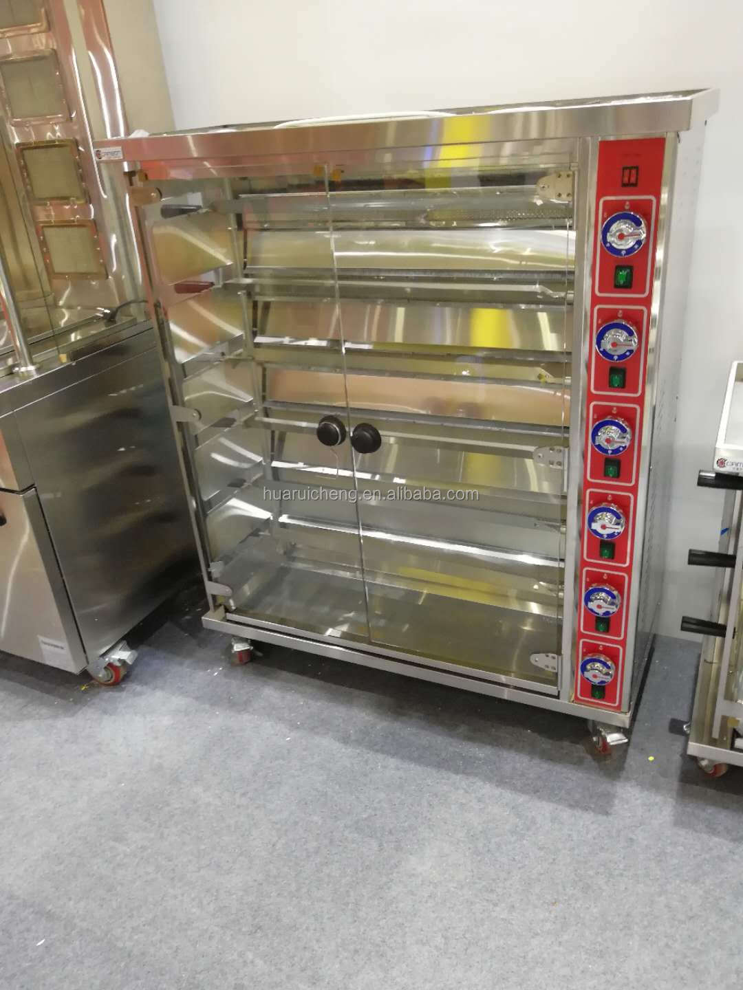 Restaurant Large Charcoal Chicken Rotisserie Machine