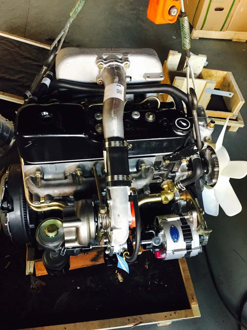 4JB1 Diesel Engine Assy for CHRA RHB5 Isuzu Trooper 2.8L TD UBS55 1986