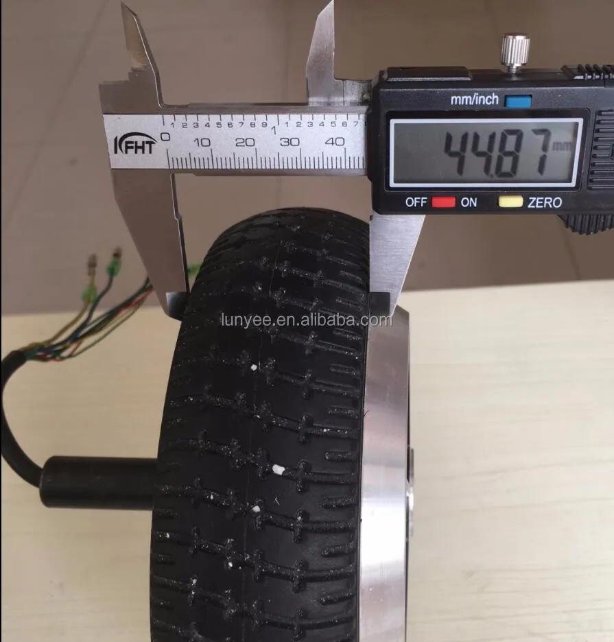 6 Inch Brushless Dc Hub Motor 24v Gearless Hub Motor For Bicycle - Buy ...