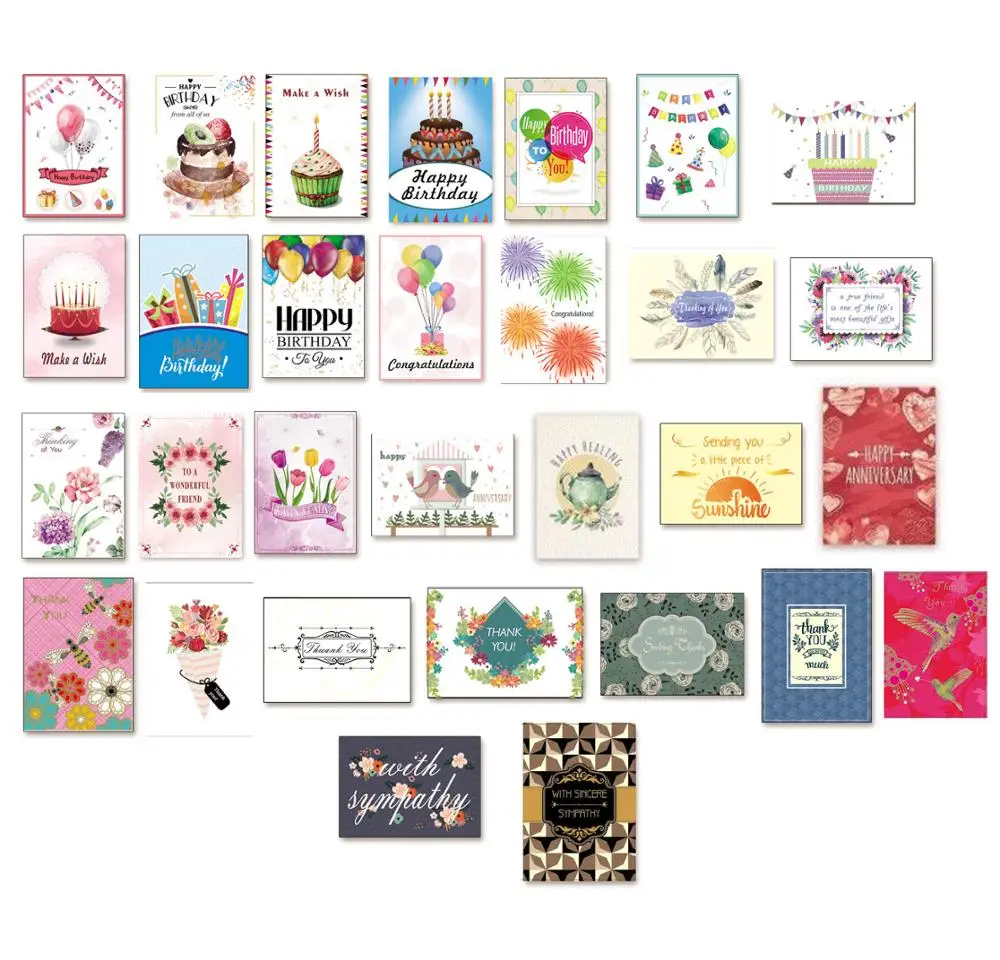 Wholesale Assorted Greeting Cards For All Occasions - Buy Assorted ...