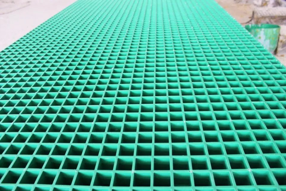 FRP Molded Walkway and Platform Grating - Durable & Safe