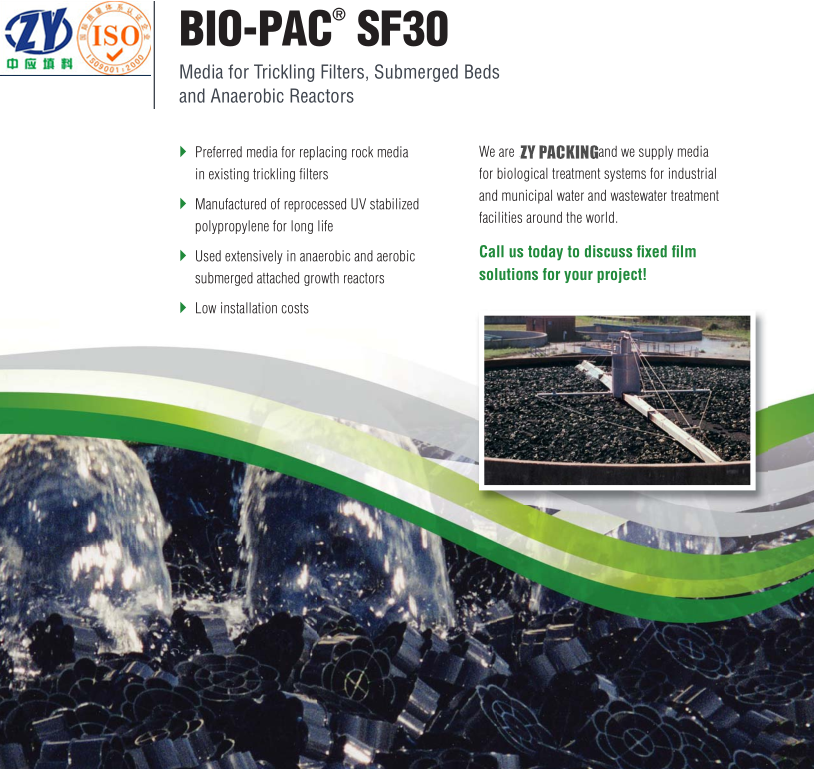 Uv Stabilized Pp Bio-pac Sf30,Trickling Filter Media,Bio Pac Media For ...