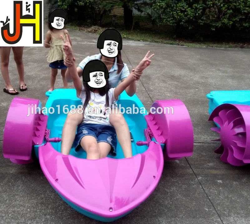 Inflatable Pool Plastic Hand Paddle Boat for Kids - Fun & Safety