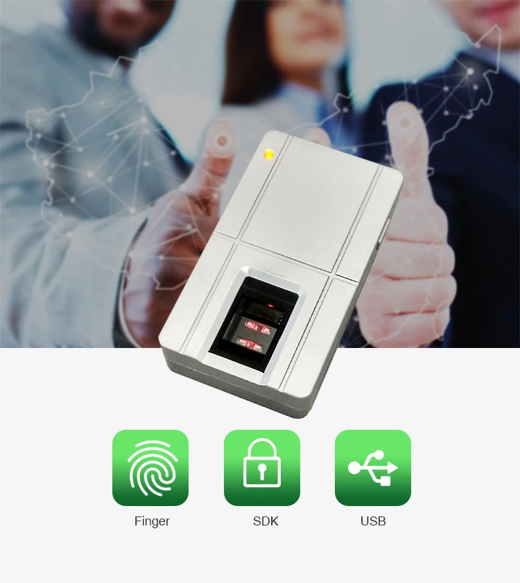 Portable Biometric Fingerprint Scanner with Customizable SDK