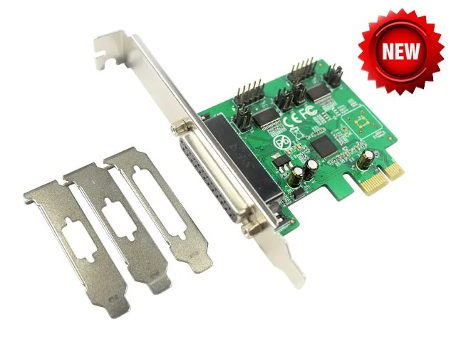 Iocrest Ax99100 Chipset Combo 2 Db-9 Serie (rs-232,Com) + 1 Db-25 Impresora Paralelo Puertos ...