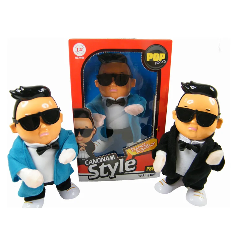 Hot Sell New Gangnam Style Dancing Rocking Doll Toy For Kids - Buy ...
