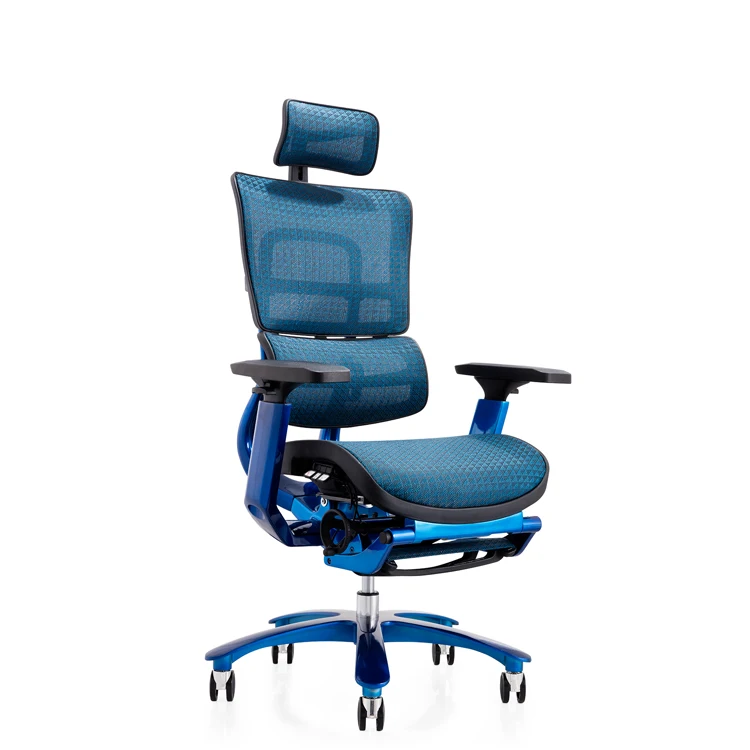 Blue Chair High Back Design Ergonomic Chair - Buy Ergonomic Chair,Blue ...
