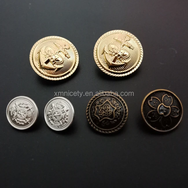 Custom Metal Button Manufacturers in America - Shan Logo