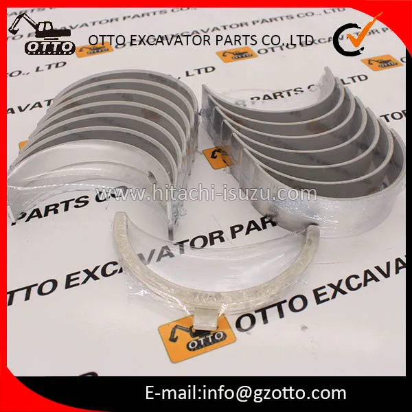 ZX200 EX200-5 6BG1 曲轴轴承日本 111510-0743 1115100743 1-11510074-3| Alibaba.com