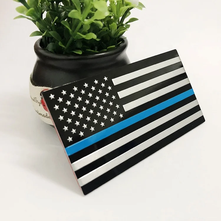 US Flag Sticker for Car - American Flag Badges & Stickers