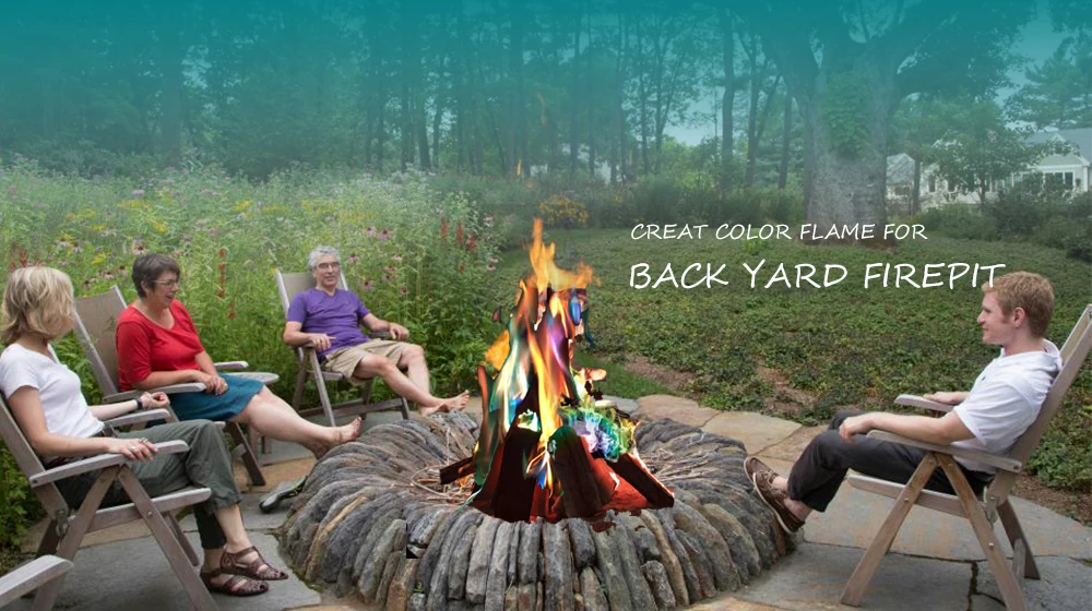 Campfire Funky Fire Pit Different Color Flames - Buy Color Flames ...