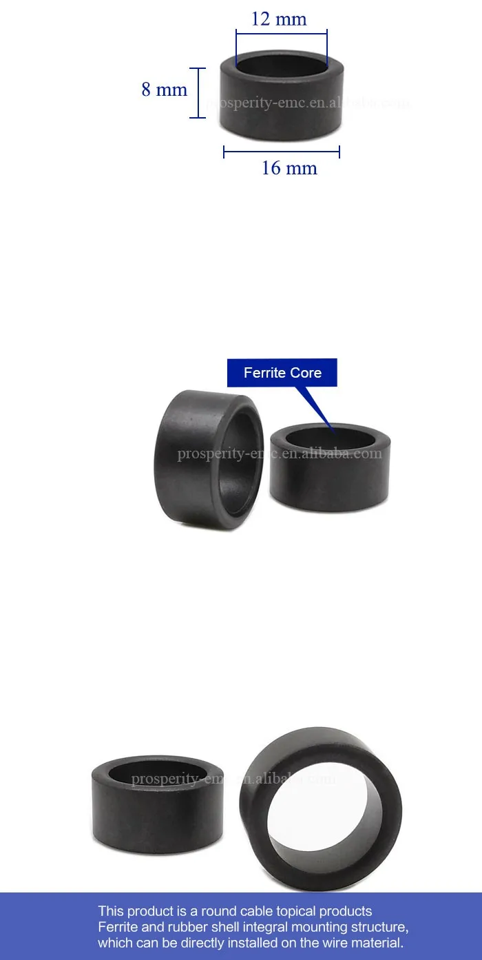 Emi Interference Suppression Core Ferrites Ring Core - Buy Emi Core ...