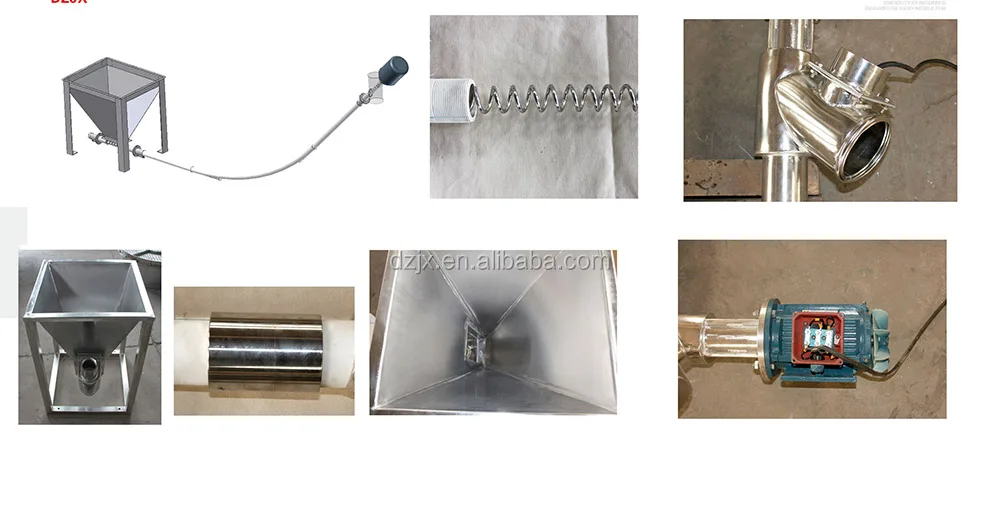 Sugar Powder Packing Flex Auger Conveyors,Powder Feeding - Buy Sugar ...