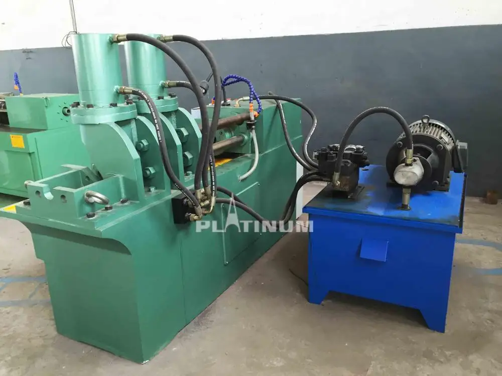 Taiwan Automatic Anchor Bolt Steel Tube Bar Reducing Diameter Shrinking ...