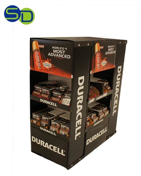 Supermarket Pop Promotional 1/4 Pallet Display For Duracell Battery ...