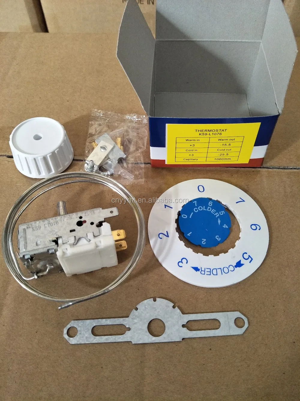 K59-L1076 Ranco Style Thermostat for Double Refrigerator